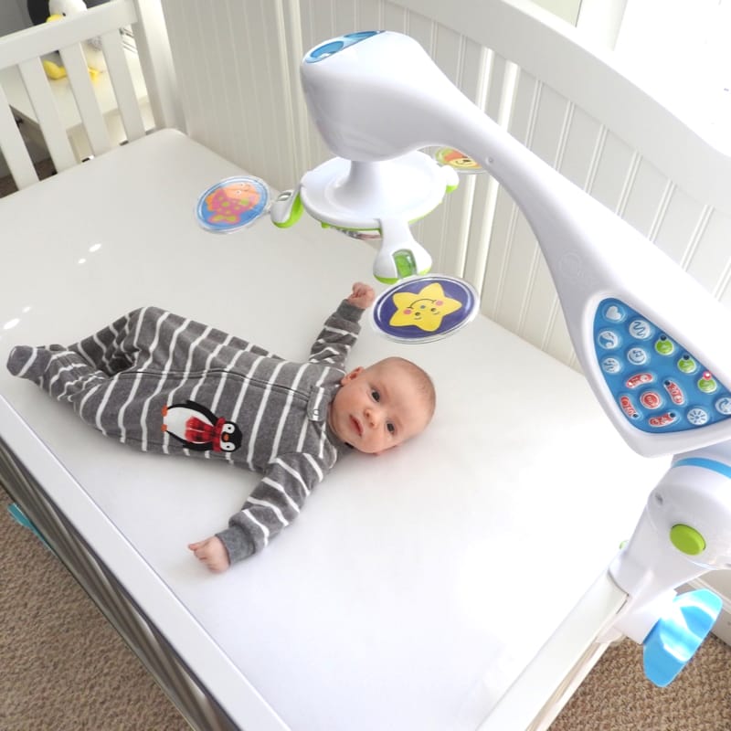 Crib Mobile - The Most Advanced & Safest Mobile Available - Nurture Smart